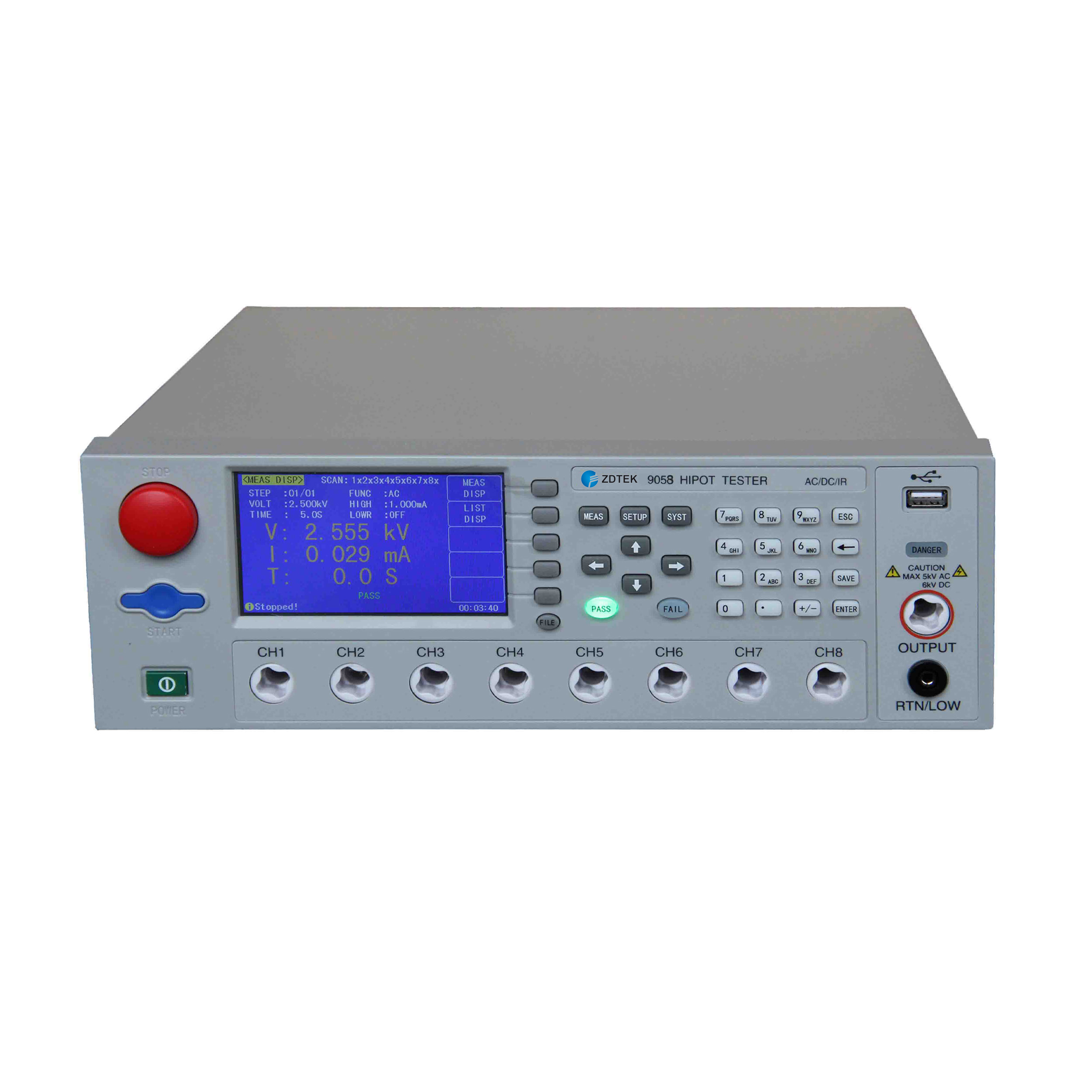 9058交直耐压绝缘阻抗测试仪